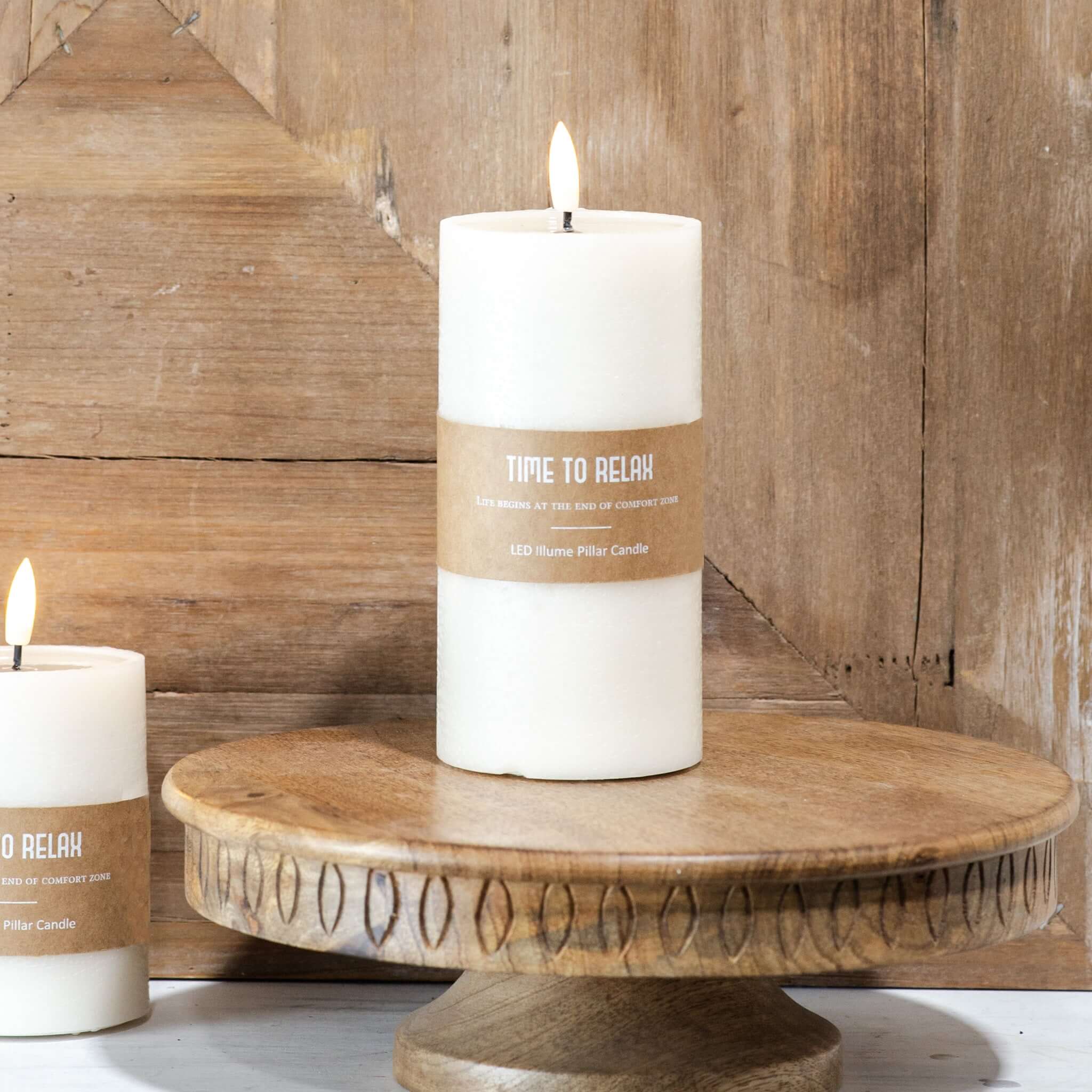 LED Pillar Candle 6" – Willow Tree and Company